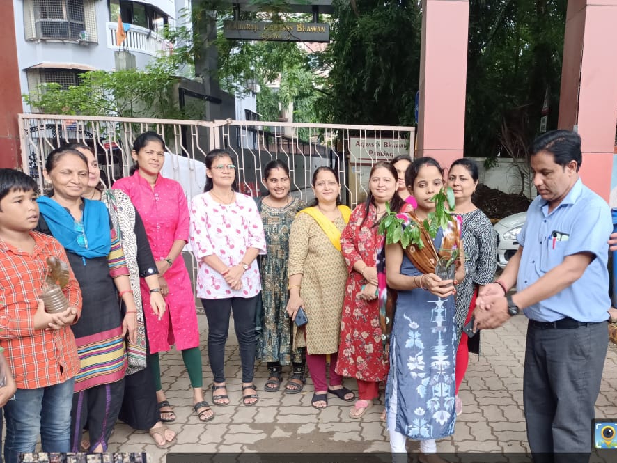 Maharaja Agrasen Primary School No. 160 tree plantation was done during ...