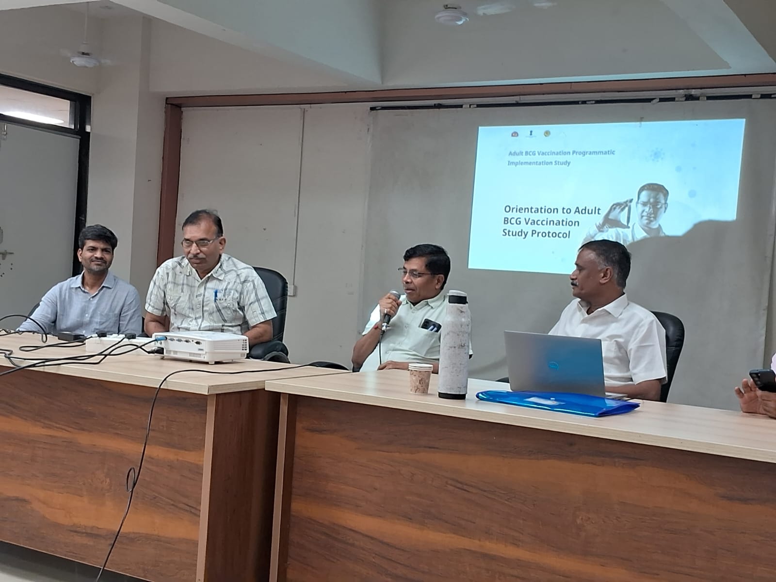 A district level workshop on 'Adult BCG Vaccination' was conducted by ...