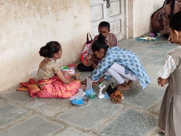'Har Ghar Tiranga' program held at Anida Bhalodi village; The program ...