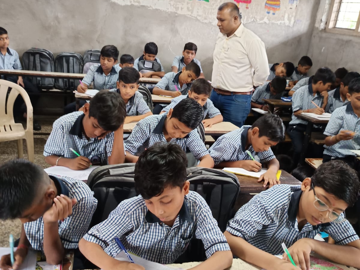 An awareness program was held in Acharya pra. Keshav School No. 260 ...