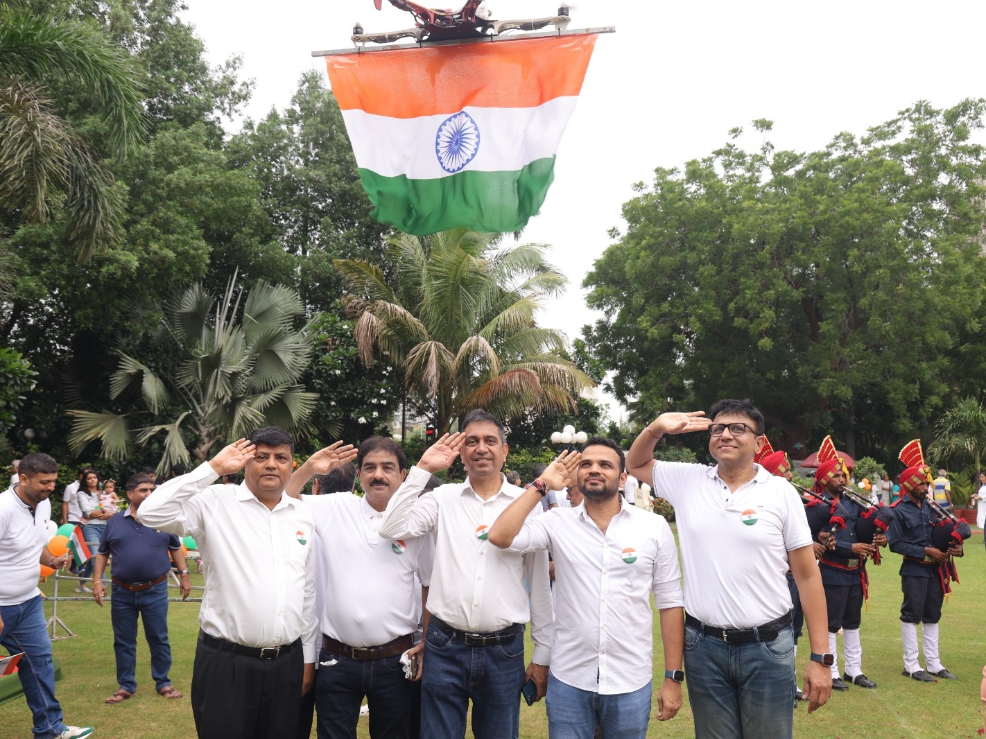 15th August Independence Day grand celebration at Rajpath Club ...