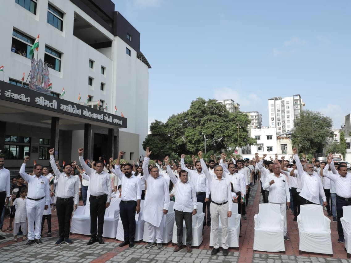 A unique celebration of Azadi Parva was organized by Samast Patidar ...