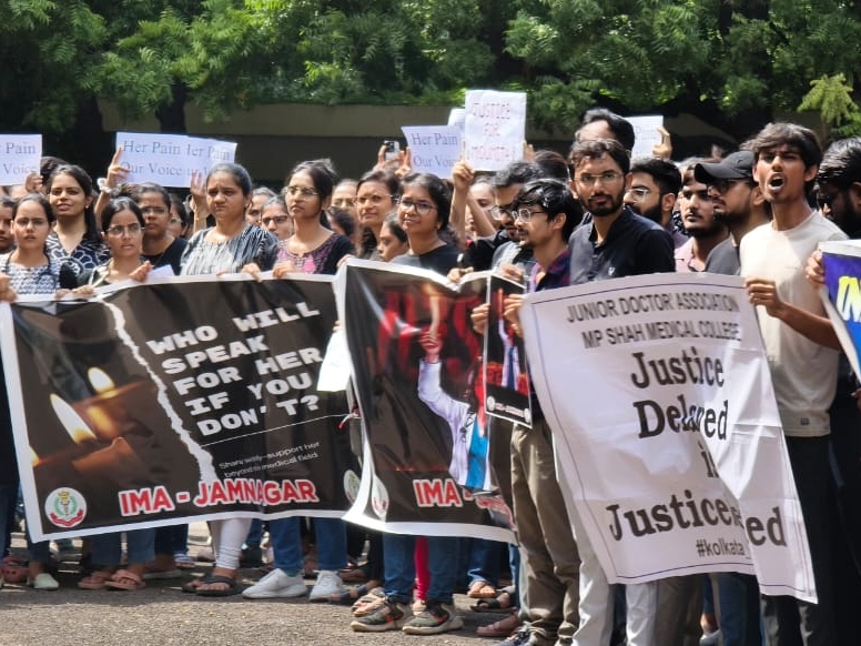 Protests against the Kolkata incident for the second day in a row ...