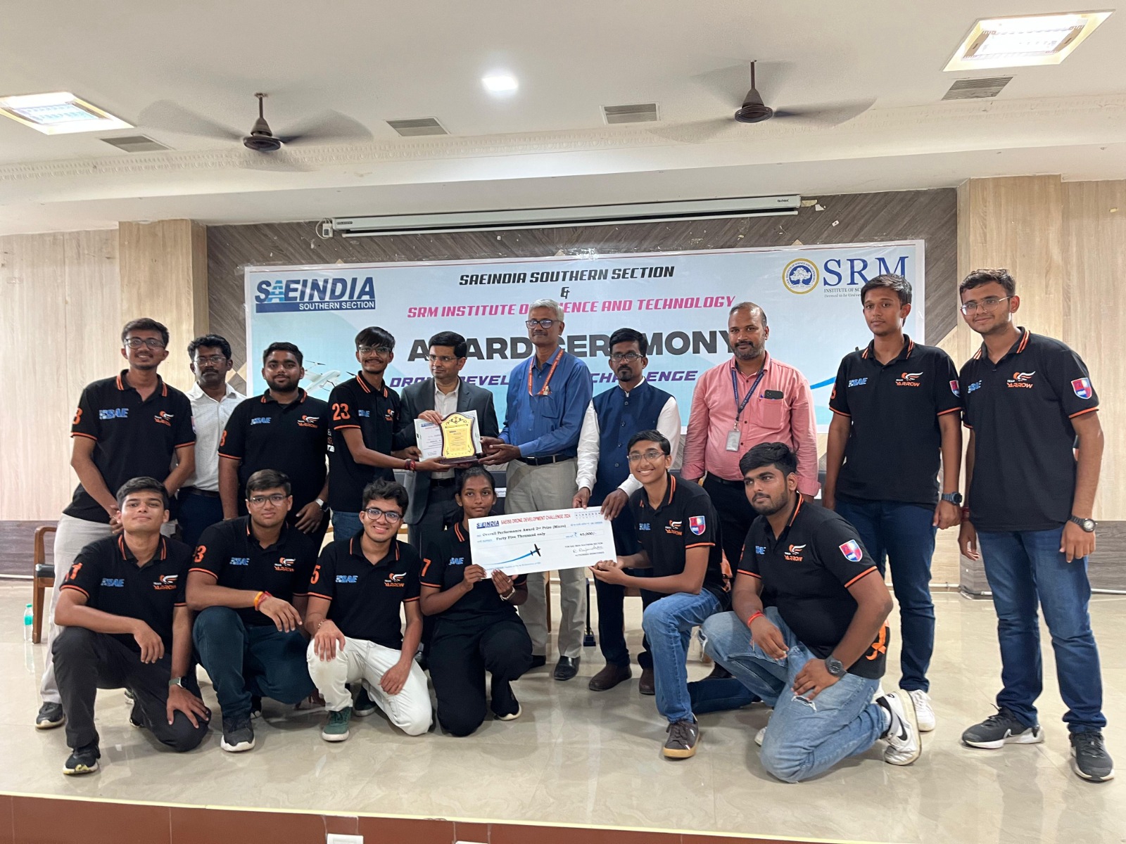 Nirma University's Team Arrow wins second position in National Drone ...