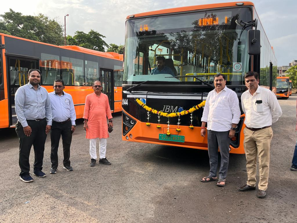 Surat to become first city in India to have BRTS bus service fully e-bus First by Surat ...