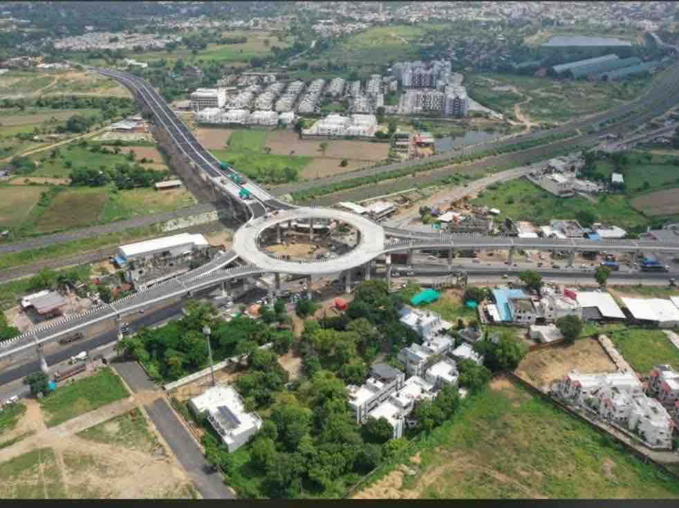 India's second three-leg elevated bridge
