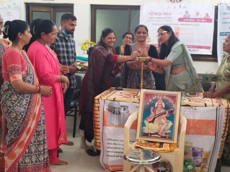 Seventh National Nutrition Month was celebrated at Manud village | મણુદ ...