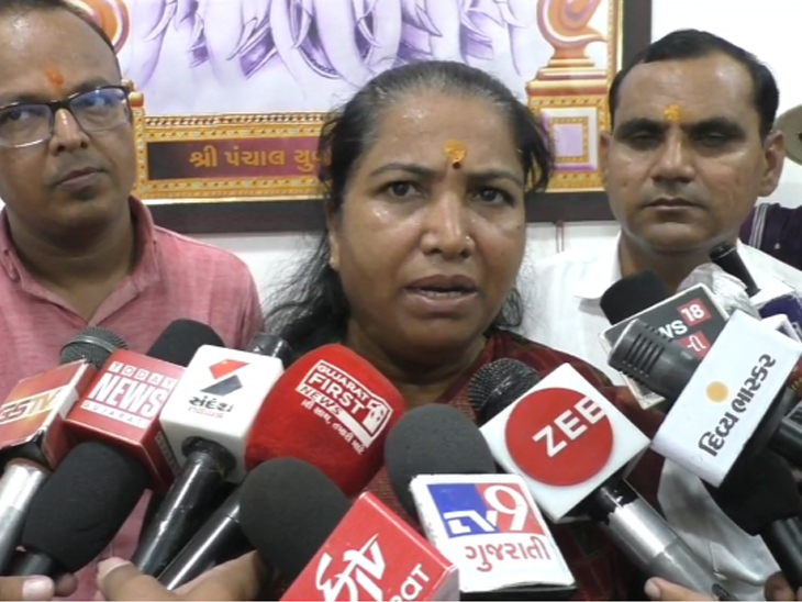 Ganiben's statement on the Dahod girl child murder case | દાહોદ બાળકી ...
