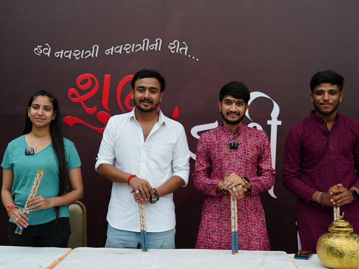 In Shubh Mandali Garba, the music of Sharnai will be played till the ...