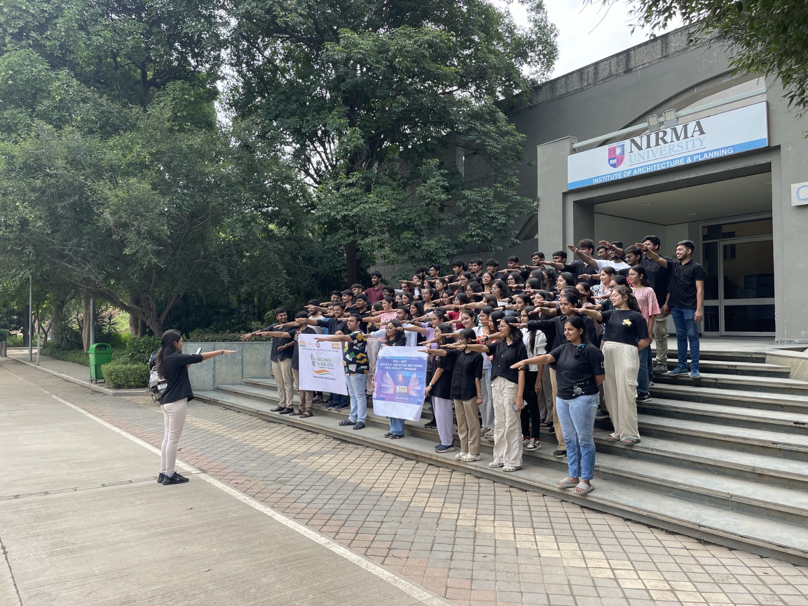 Nirma University Institute of Architecture and Planning organized a ...