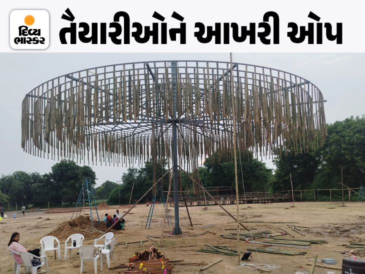 The players turned to Mandali Garba | ખેલૈયાઓ મંડળી ગરબા તરફ વળ્યા ...