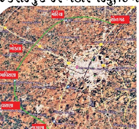 Jagana to Songarh 24 km bypass work will be done simultaneously in two ...