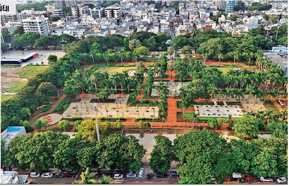 Adajan's Jyotindra Dave Garden will be opened today, 4 lakh people will ...