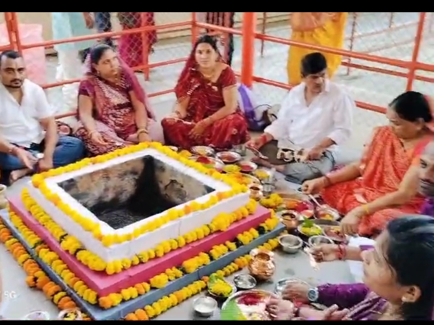 Devotees thronged the Vishwashanti Mahakali temple at Osara village in ...