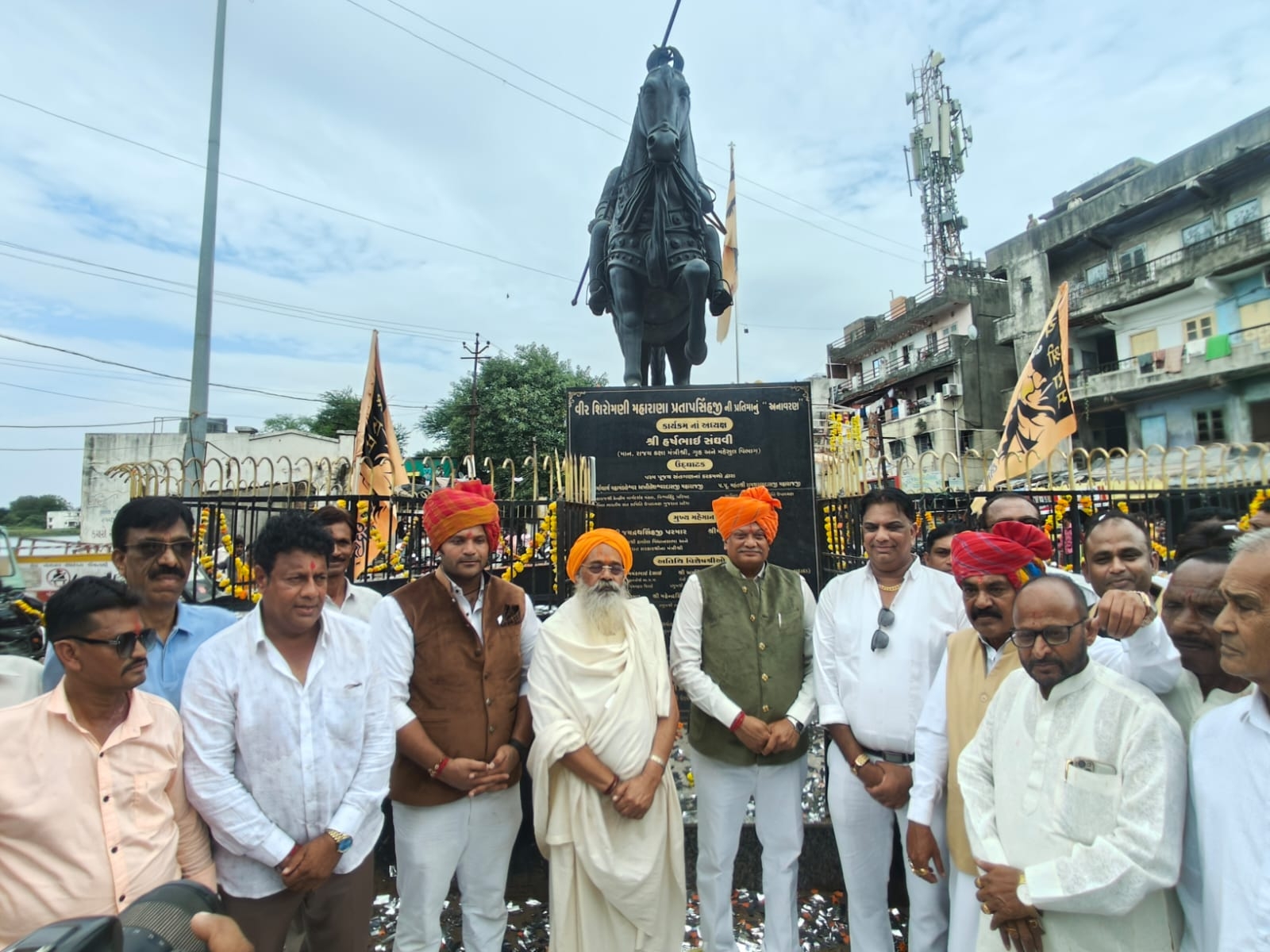 At Kanjari Ramji Temple in Halol, Kshatriyas took out a rally on ...