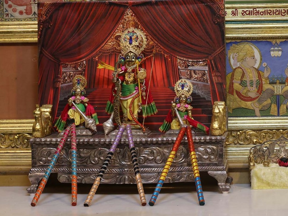 Shri Kashtabhanjandev Hanumanji Dada with traditional Wagha and divine ...