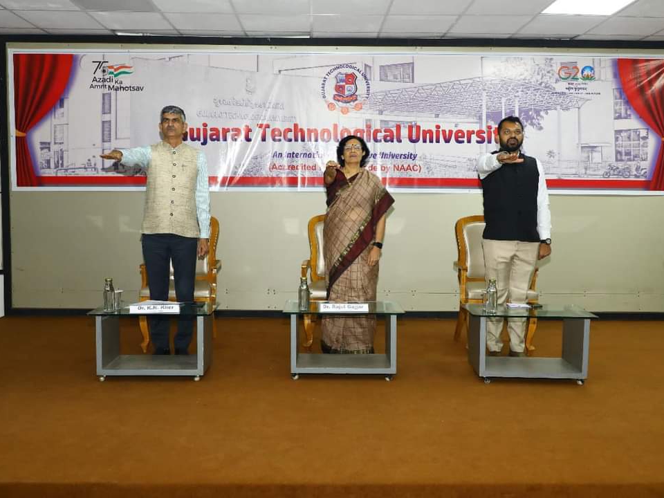 GTU celebrated the success of Gujarat's 23-year development journey ...