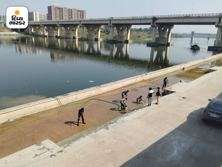 North Indians will flock to the Sabarmati riverfront, cleaning the ...