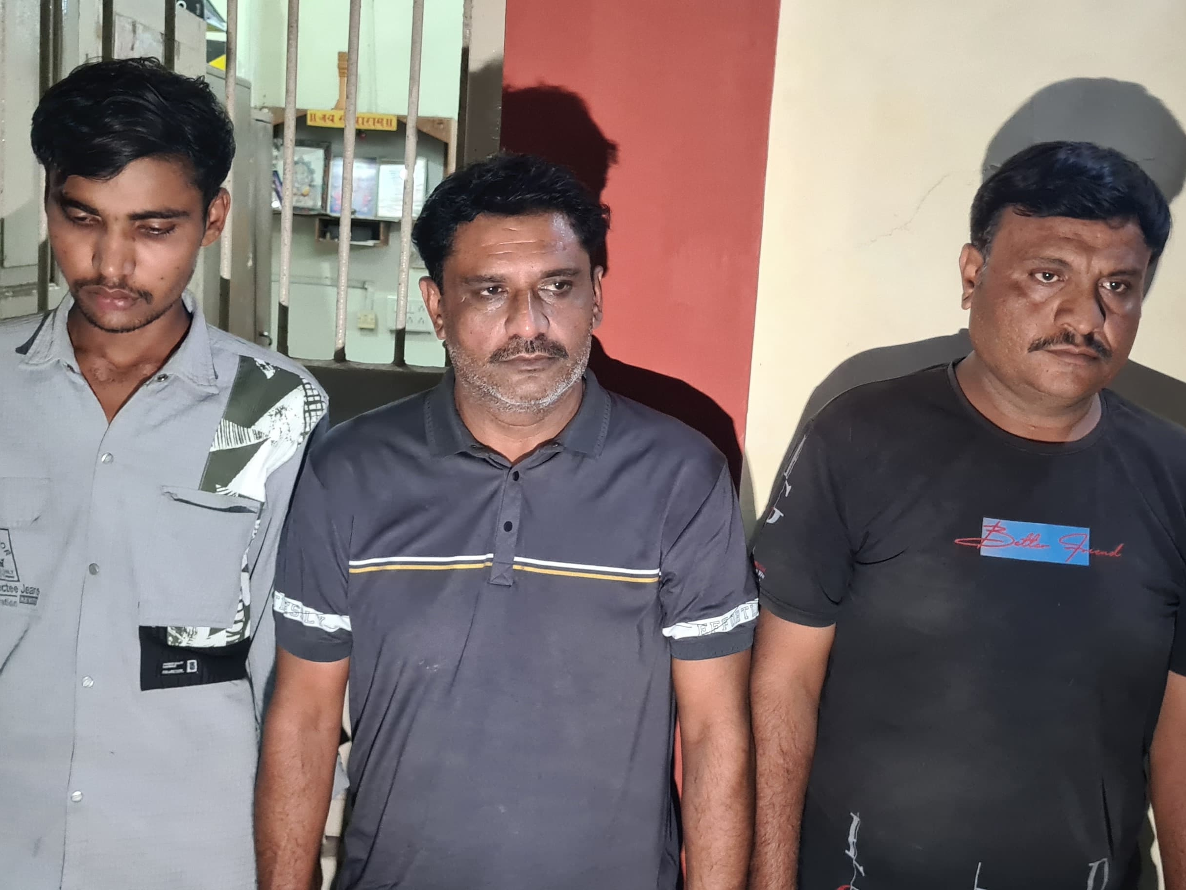 The PGVCL team, while checking, put a direct langaria in the pole and ...