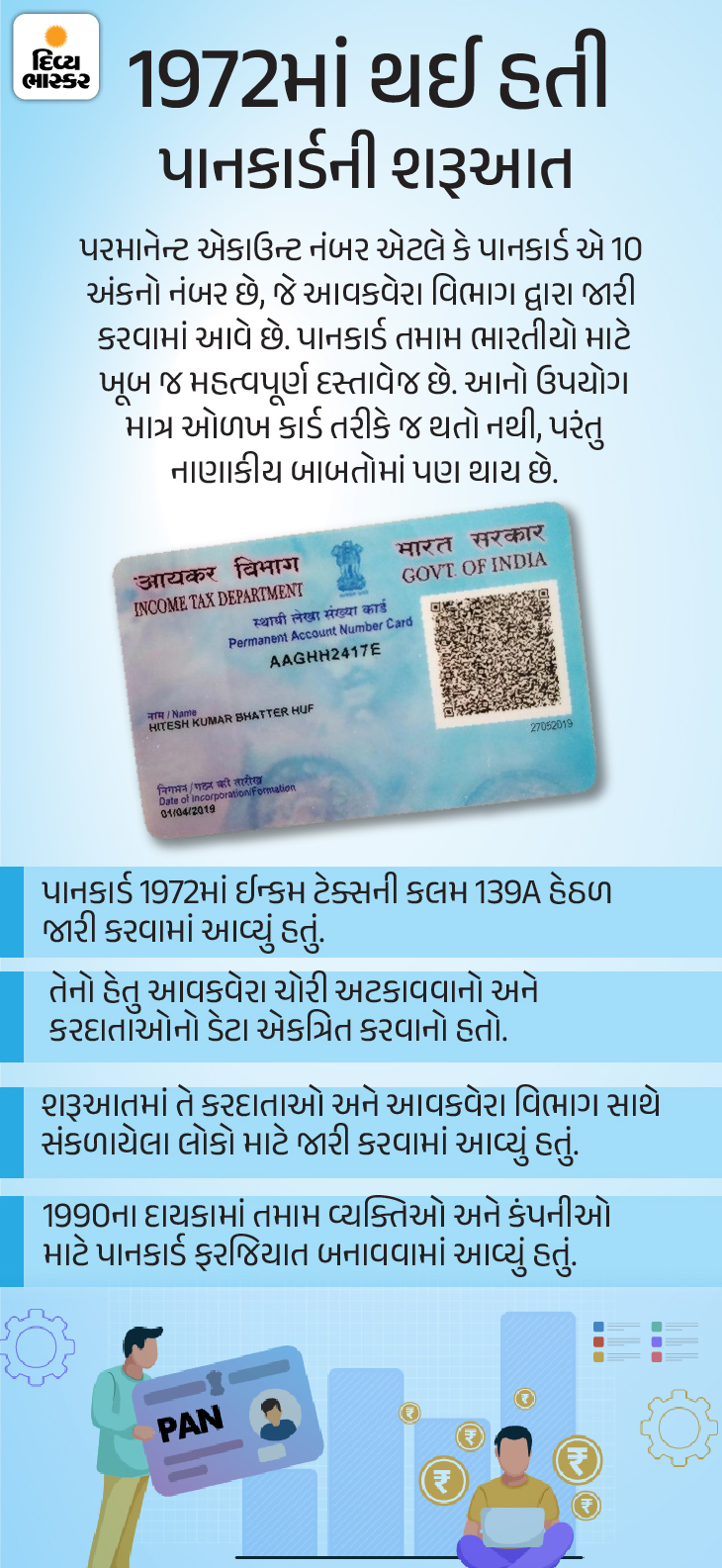Govt brings new PAN card with QR code, what will happen to old card ...