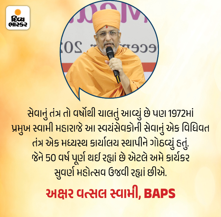 What is the connection of BAPS Volunteer Services Mohotsav on December 7