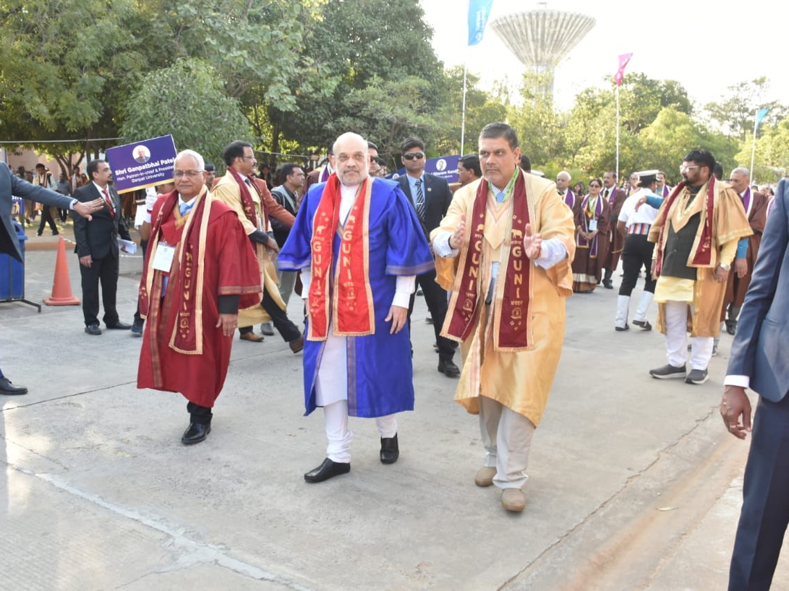 18th Convocation Ceremony of Ganpat University | ગણપત યુનિવર્સિટીનો ...