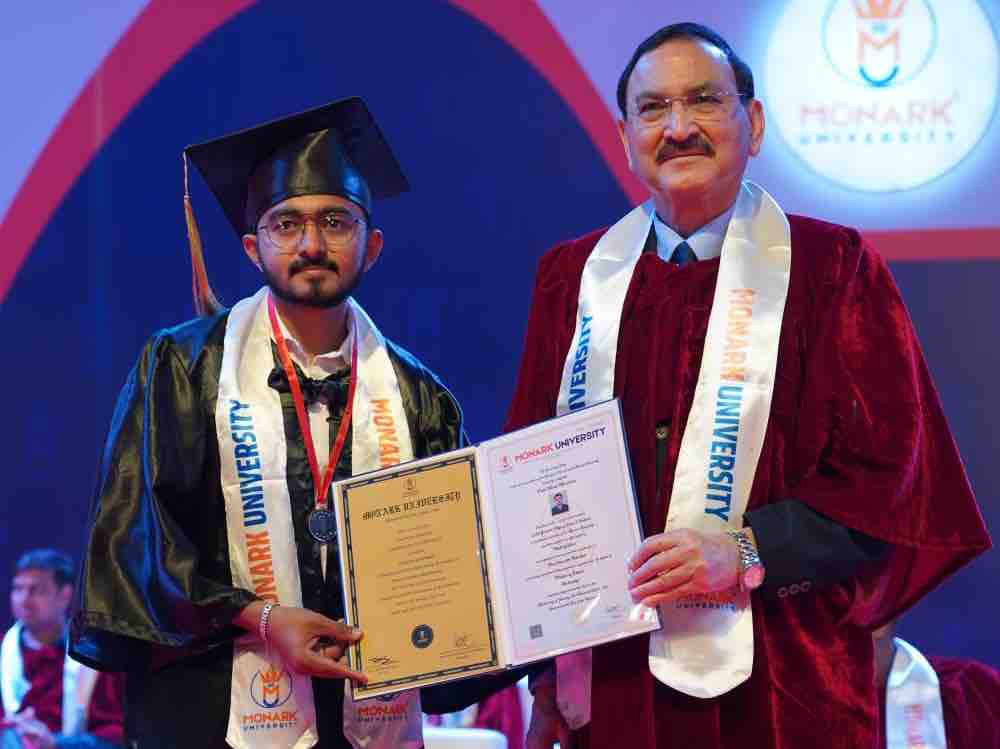 Monarch University's first convocation ceremony