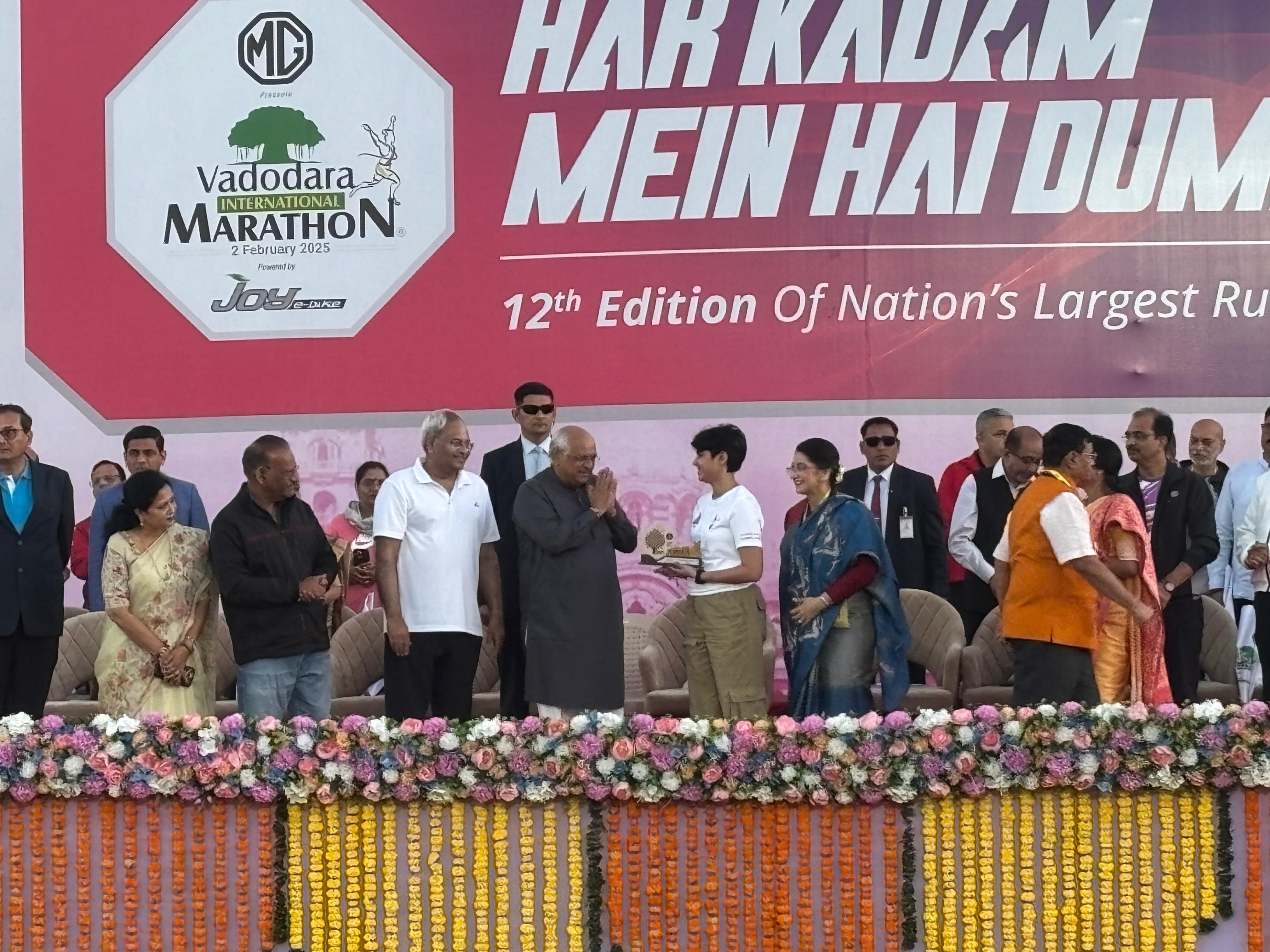 7 countries participate in Vadodara's 12th International Marathon ...