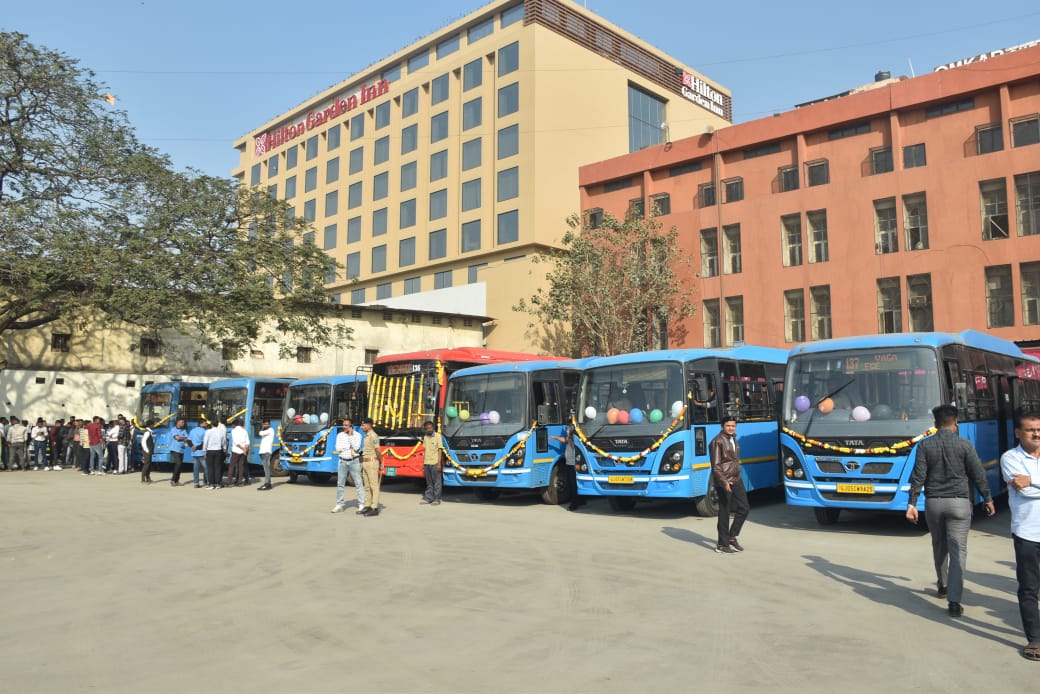 New BRTS-city bus terminal launched to ease traffic; Alternative to ...