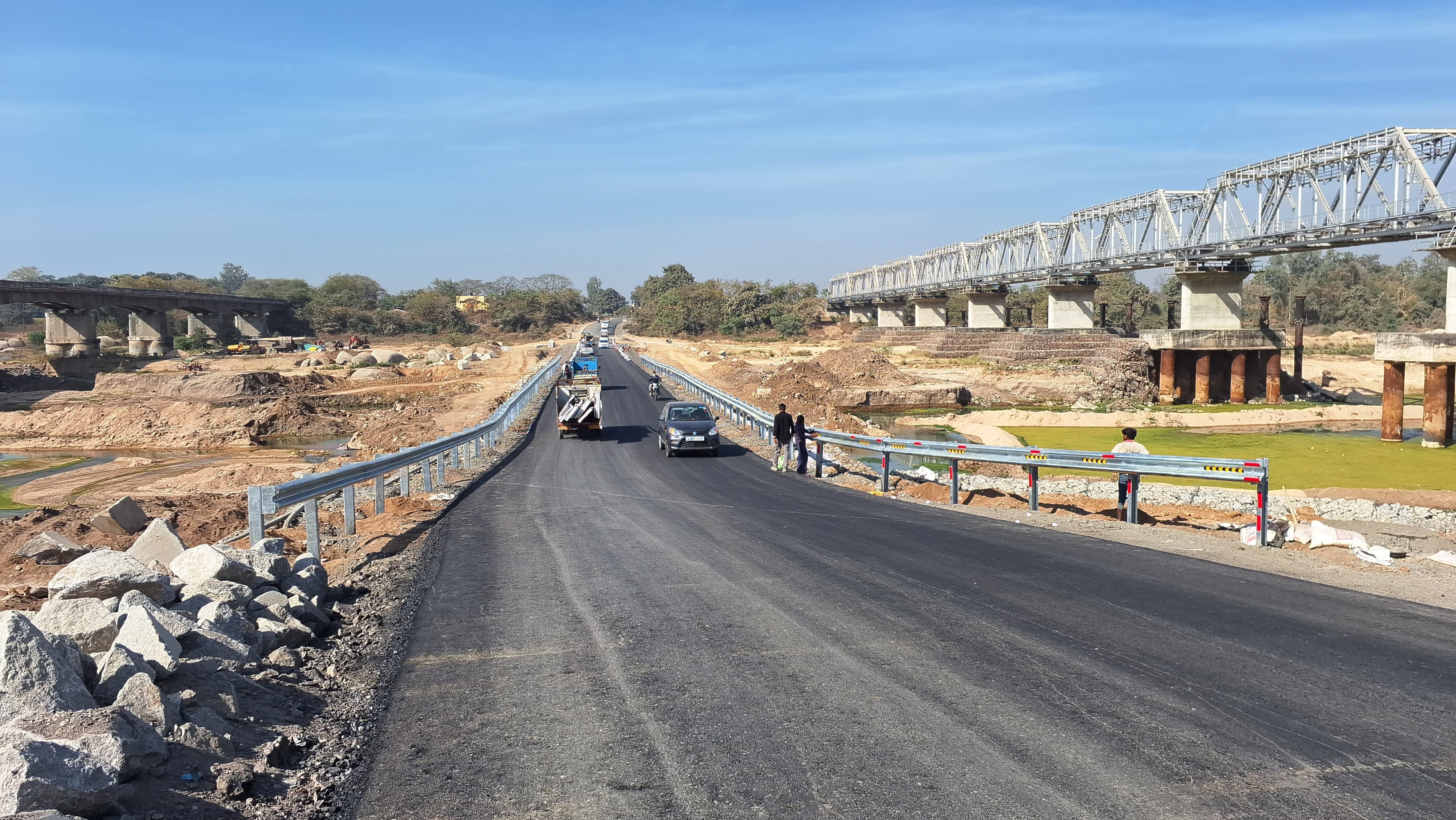 Heavy vehicles will now also ply on Sihod's all-weather diversion ...