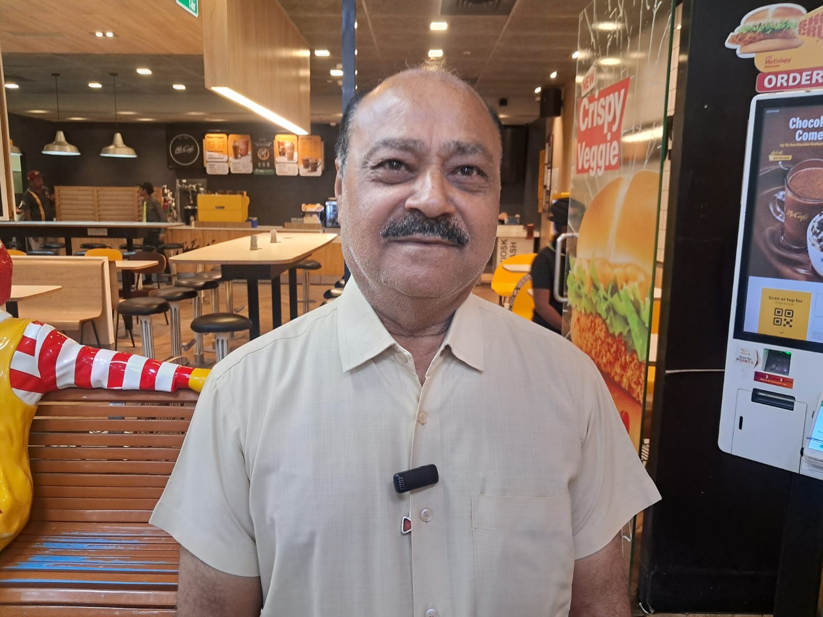 McDonald's in Rajkot Reliance Mall served a non-veg burger with chicken ...