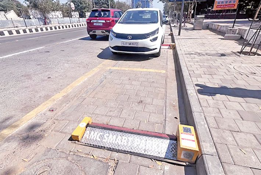 Ahmedabad introduces smart flap lock parking QR-based system to reduce ...