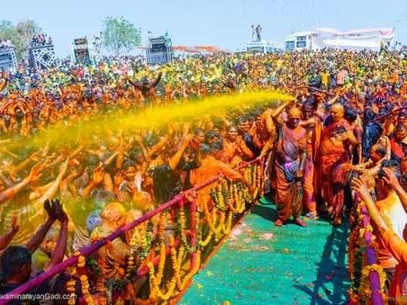 Grand celebration of Flower Festival at Mirapur Panam Dam