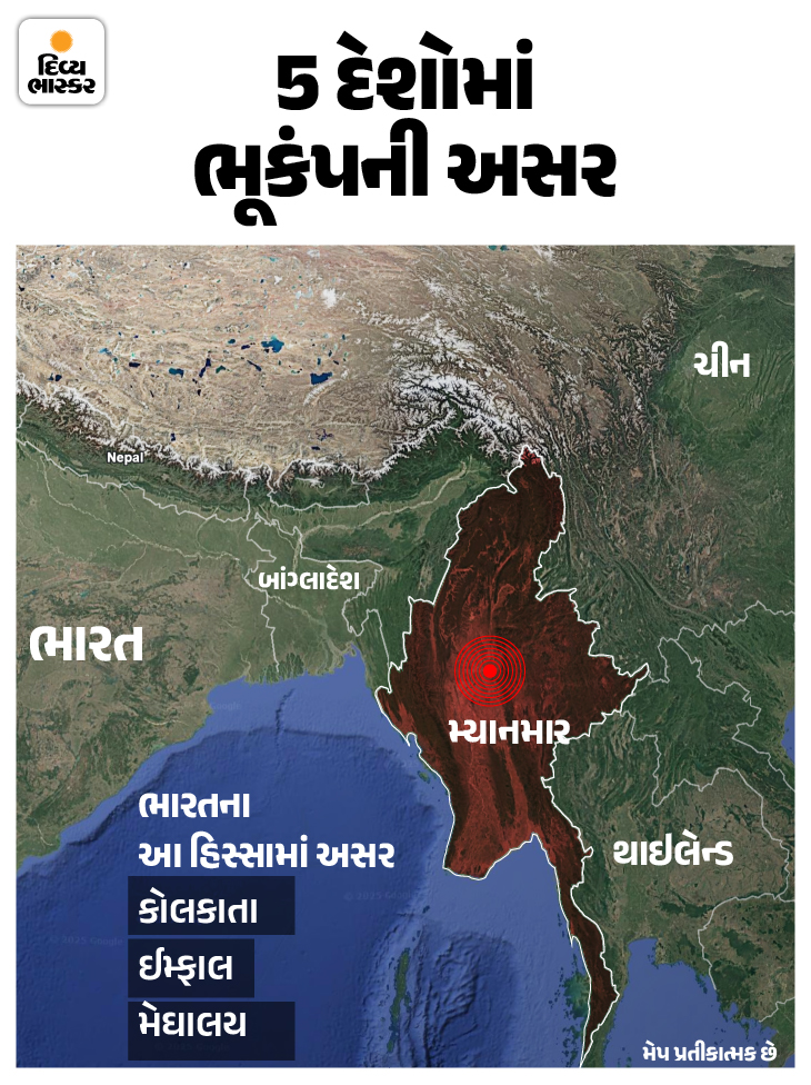 The building shook, people ran away in panic. | 'મારી નજર સામે ઇમારત ...