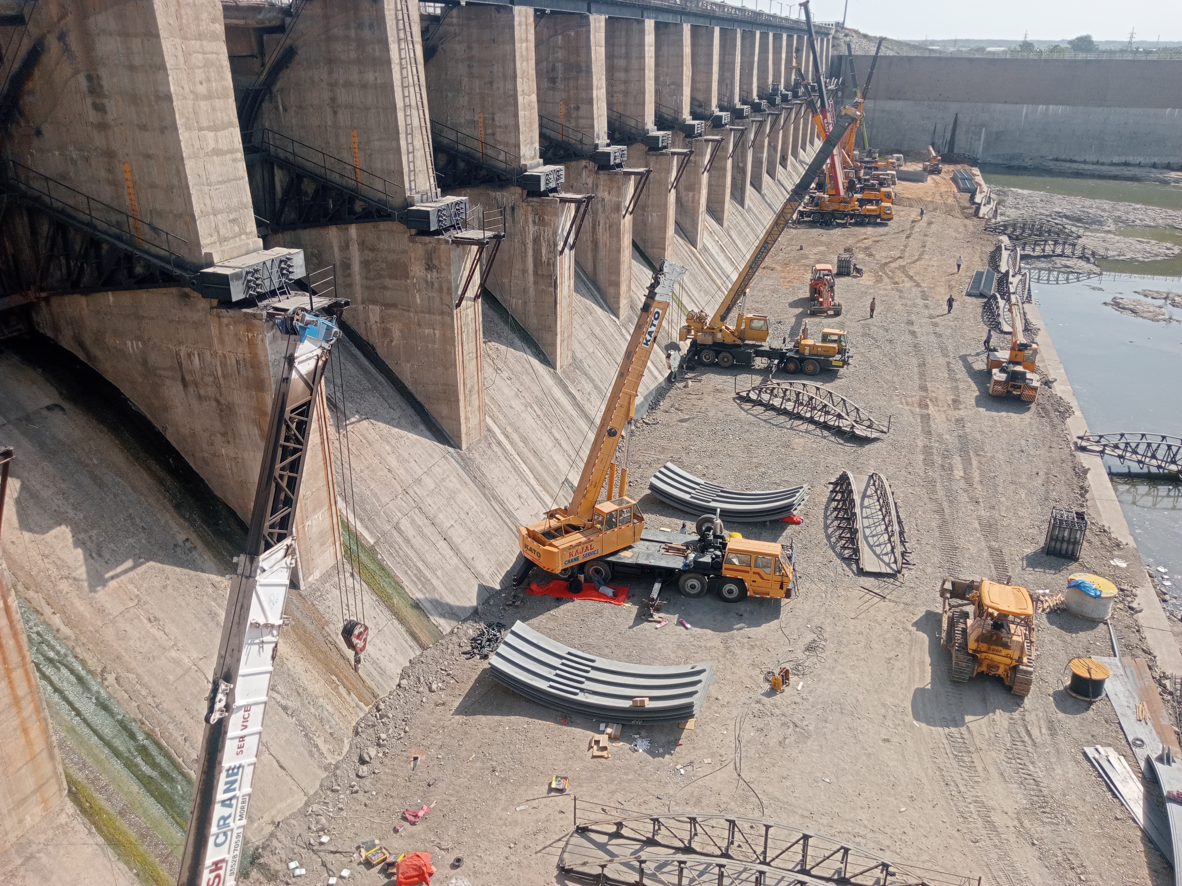 431 MCFT of water released from Morbi's Machhu-2 dam in 41 hours ...