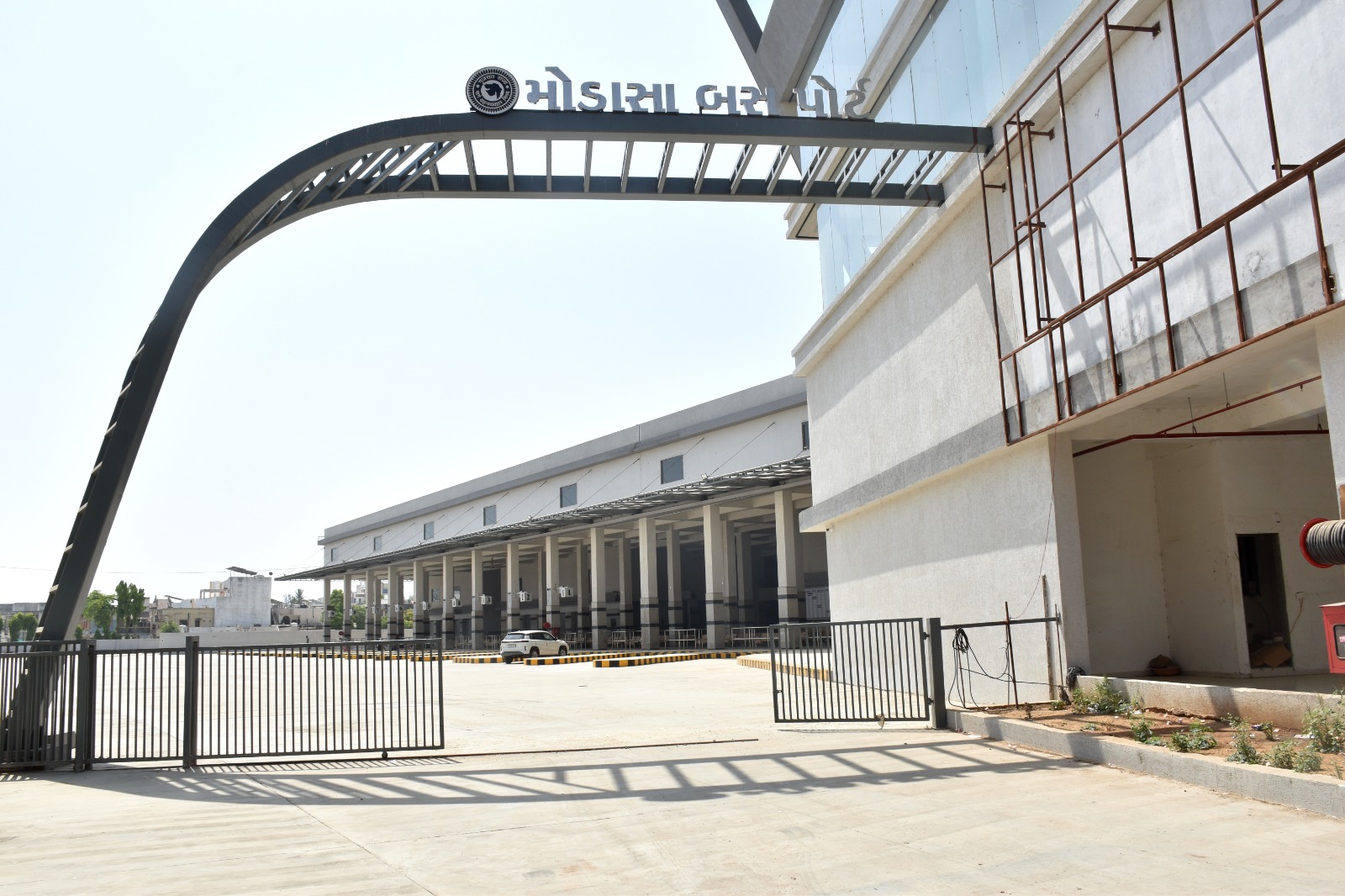 The new modern bus station in Modasa will be inaugurated by the Chief ...