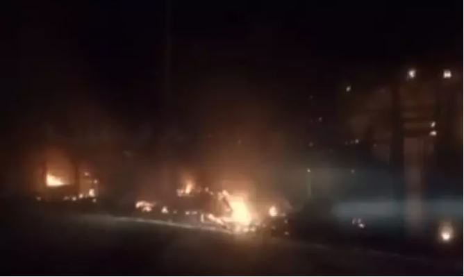 Dhanush's film set burnt to ashes in fierce fire