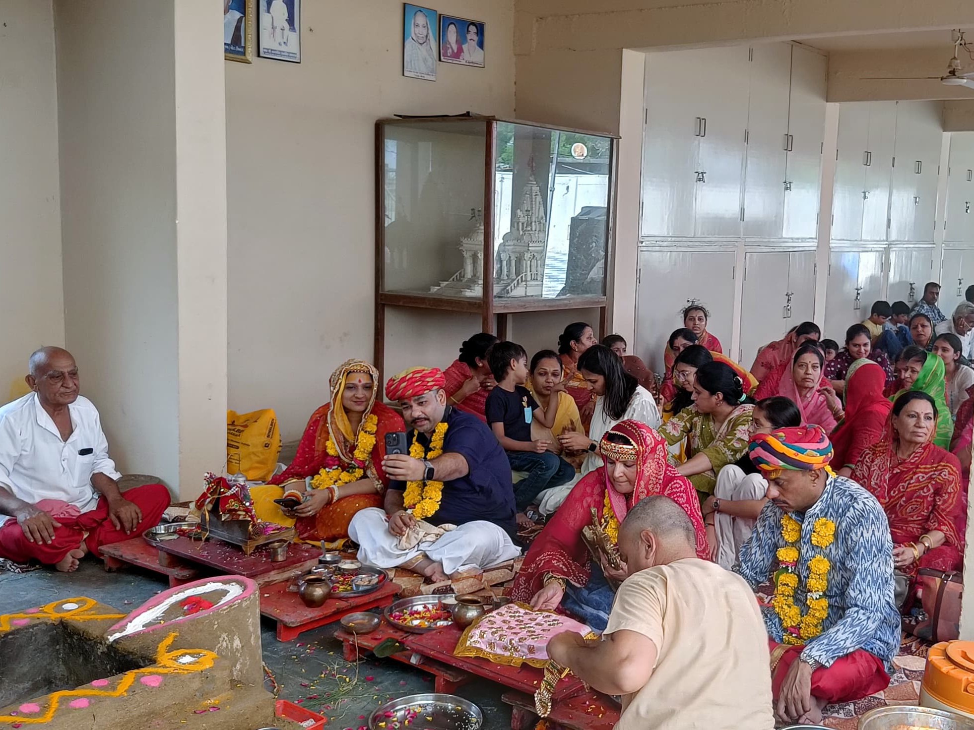 Havan at the temple of Shakti Mataji in Dhrangadhra-Halvad | ધ્રાંગધ્રા ...