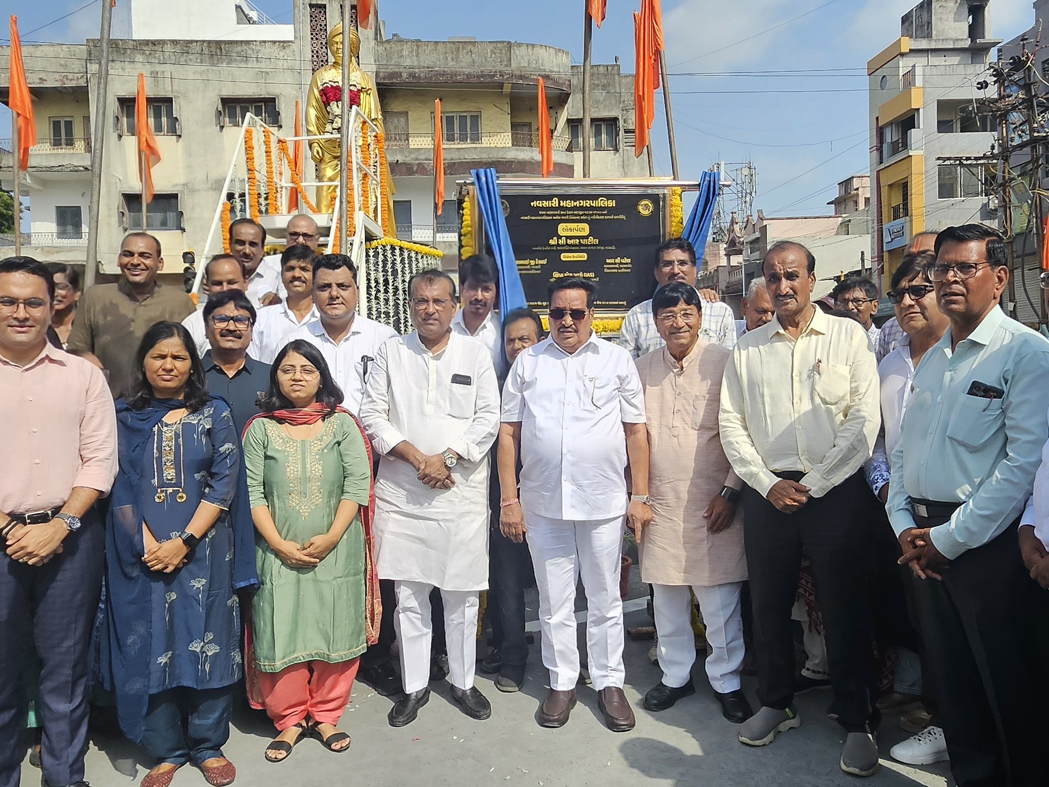 Navsari Kaliawadi Bridge Inauguration; CR Patil Opens 3.90 Crore Project