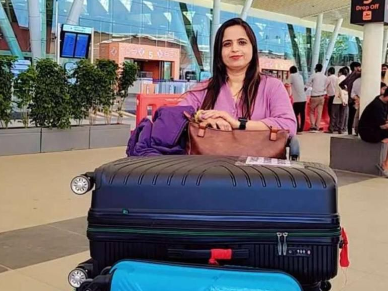 Kalpanaben was in a plane crash for the first time, she was on her way ...