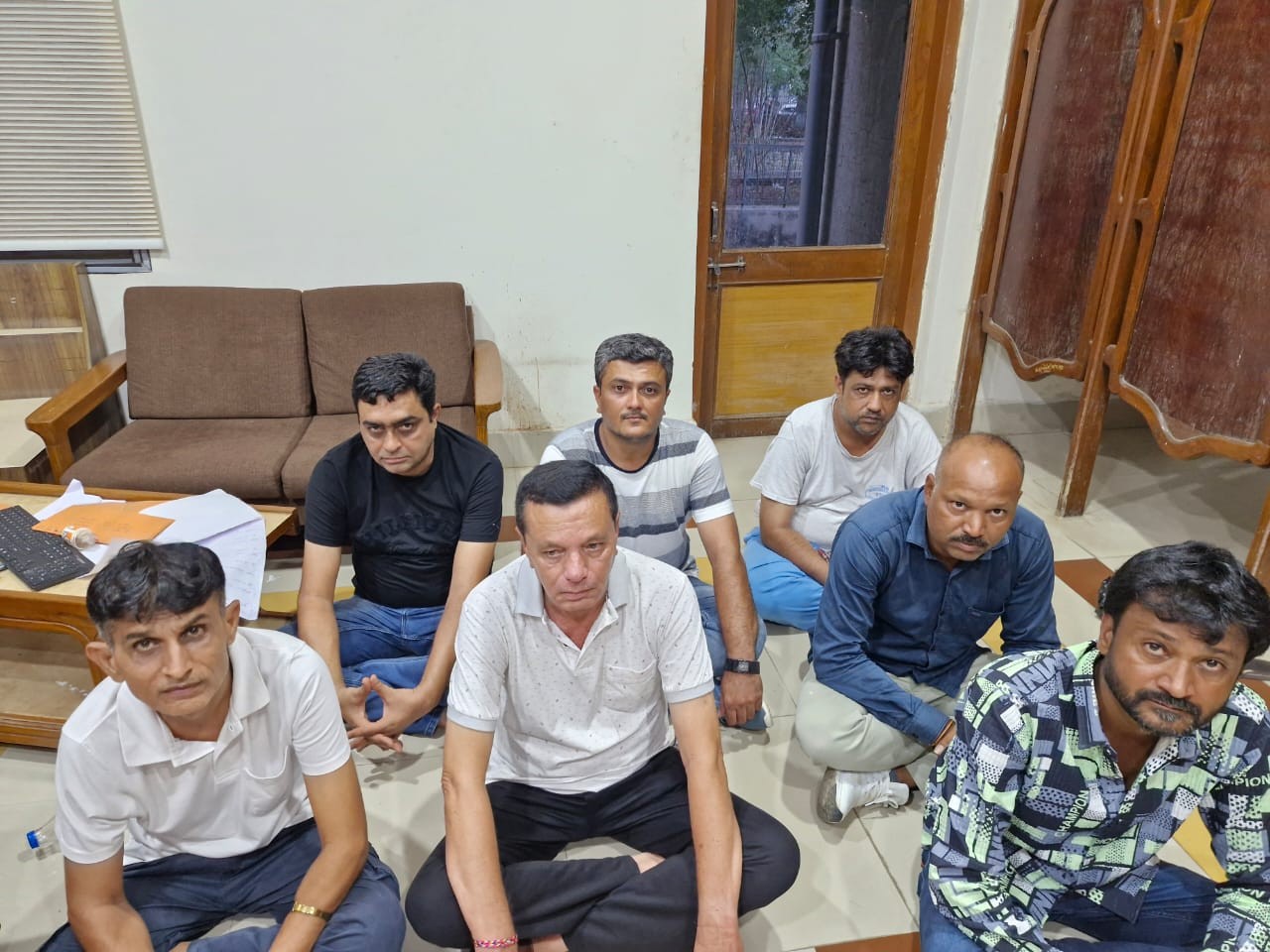 Rajkot Rural LCB Raid Gondal Gokuldham Gambling Den; Seven Men Four ...