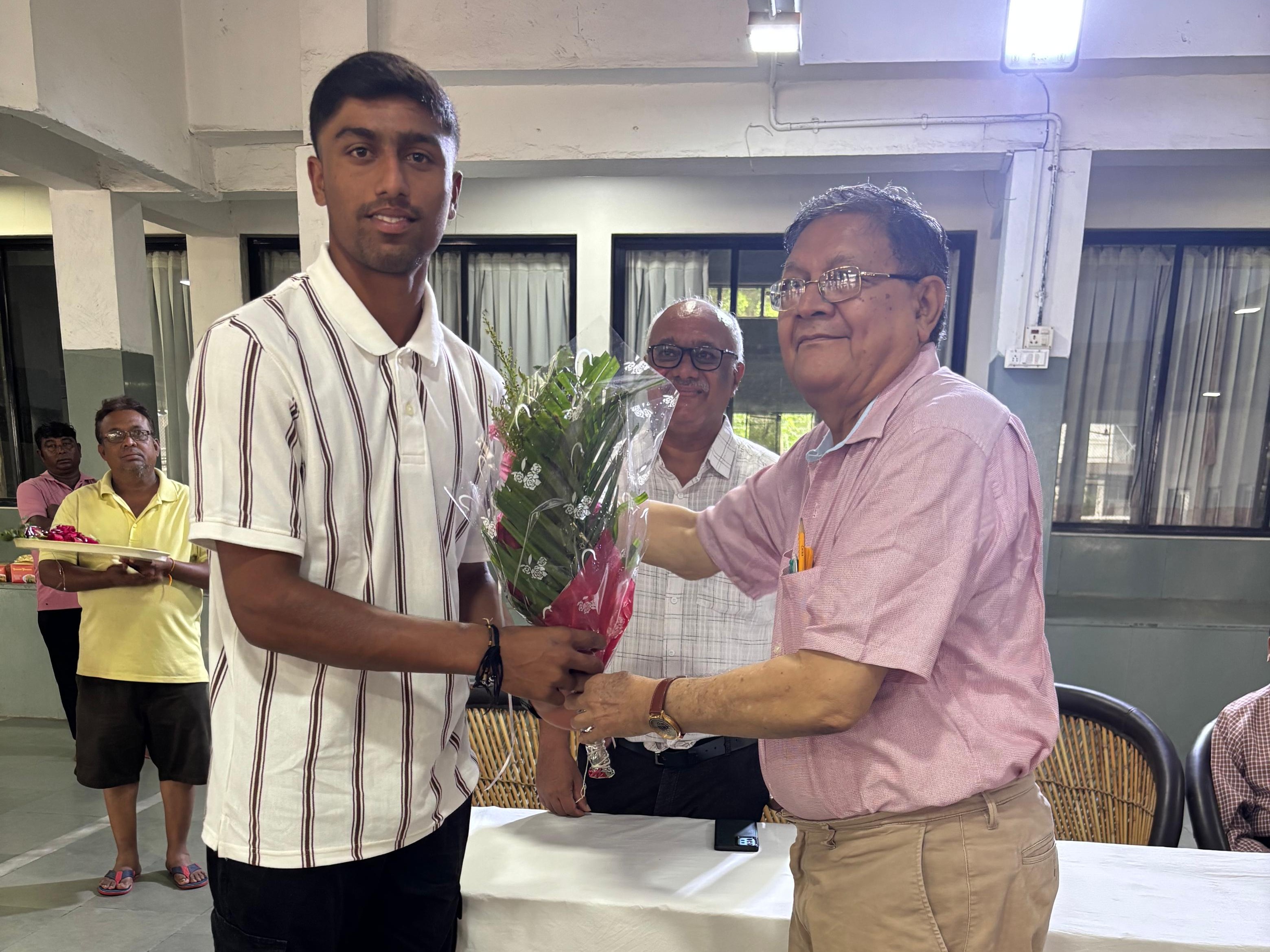 Valsad District Cricket Association U19 Player Henil Patel Indian Team Selection England Tour ...