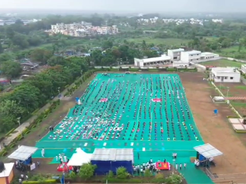 Tapi Vyara 11th International Yoga Day Celebrated Enthusiastically ...
