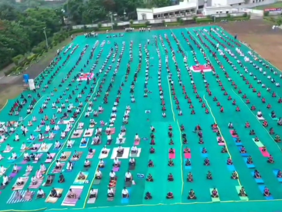 Tapi Vyara 11th International Yoga Day Celebrated Enthusiastically ...