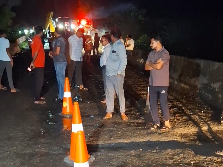 View from the bridge over the Mann River on NH-56 in Valsad | વલસાડમાં ...