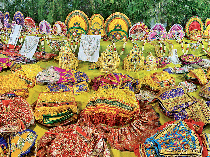 The temple has been insured for Rs 1 crore, 18 Gajrajs, 30 Akharas, 18 ...