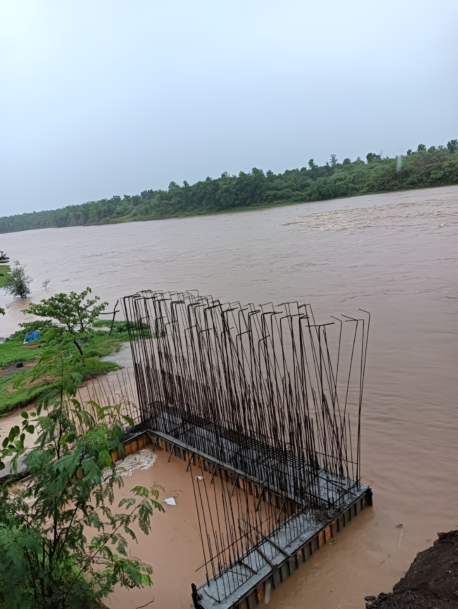 Rainy weather prevails in Khergam, 5.5 inches in 24 hours