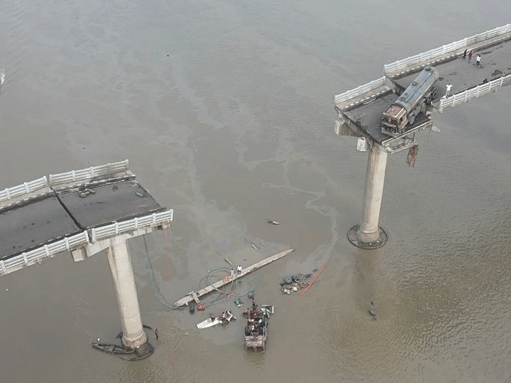 Bridge of Trust collapses again; 13 dead | ભરોસાનો પુલ ફરી તૂટ્યો; 13 ...