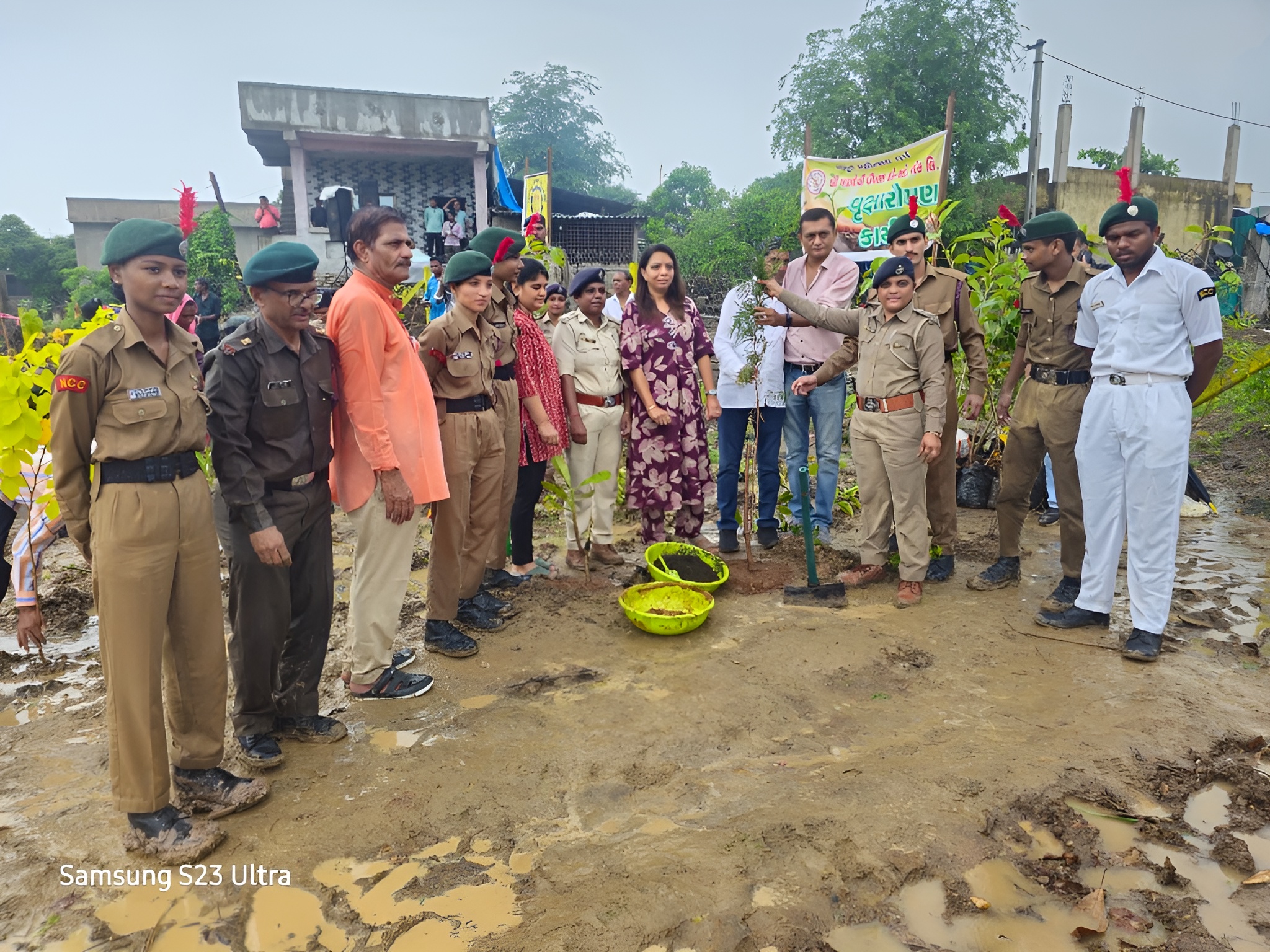 More than 400 people planted 5000 saplings in one hectare area in ...