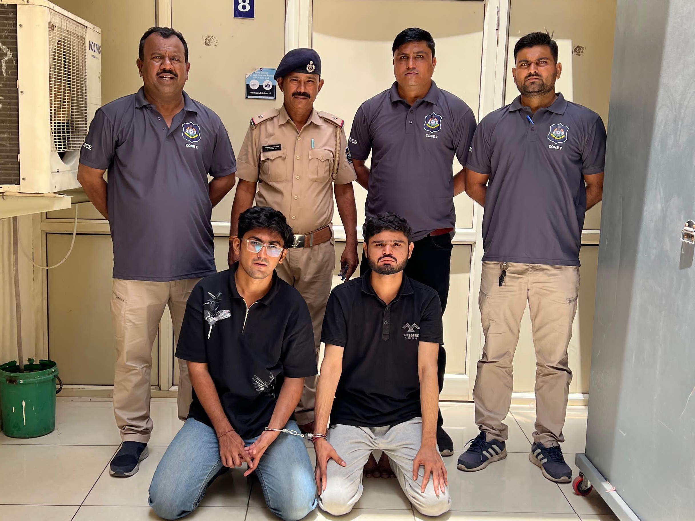 MD drugs arrested from Shahpur. Two youths from Rajasthan had come to ...